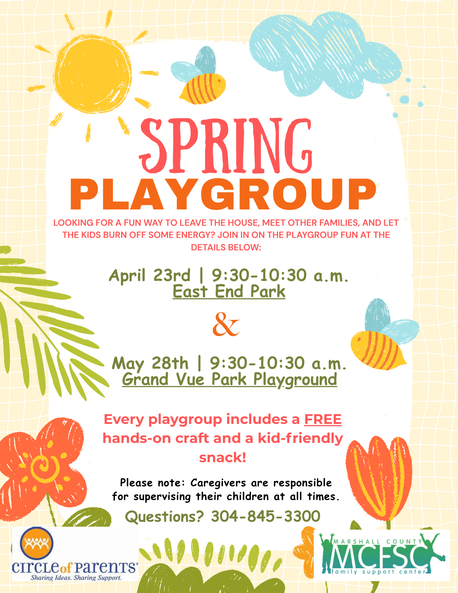 Spring Playgroup - Marshall County FRN